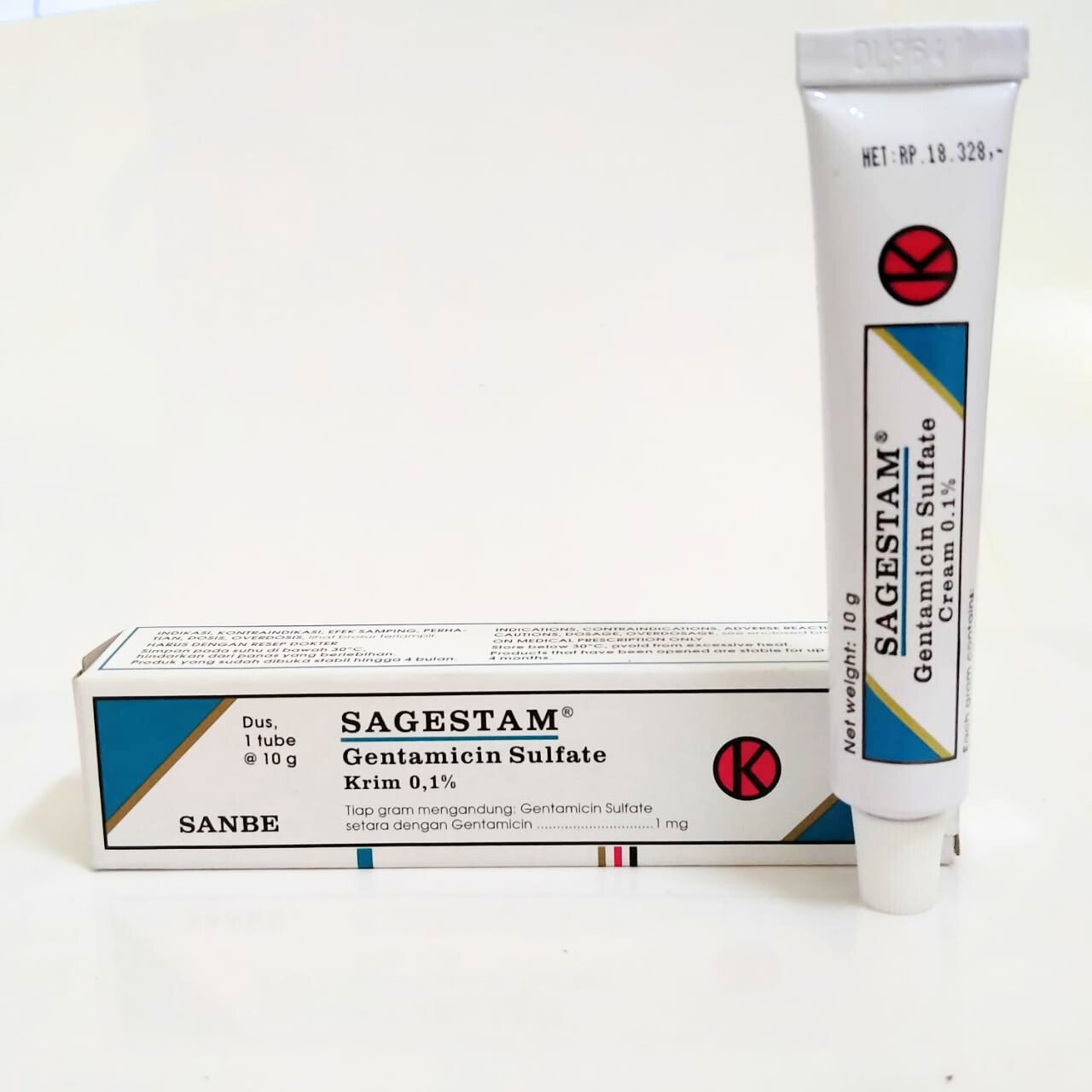 Sagestam Cream is effective in treating skin infections caused by ...
